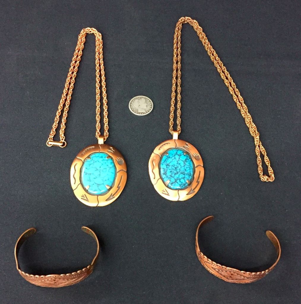 Vintage Bell Trading Post Copper Items