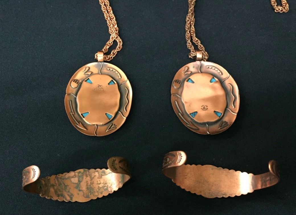 Vintage Bell Trading Post Copper Items