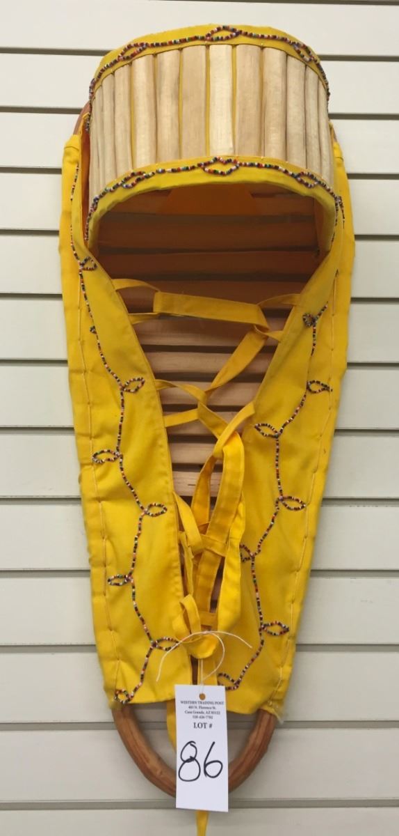 White Mountain Apache Cradleboard