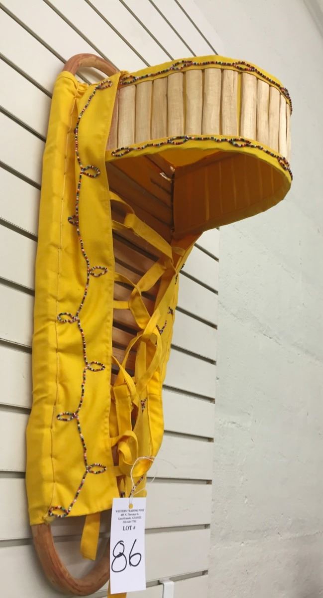 White Mountain Apache Cradleboard