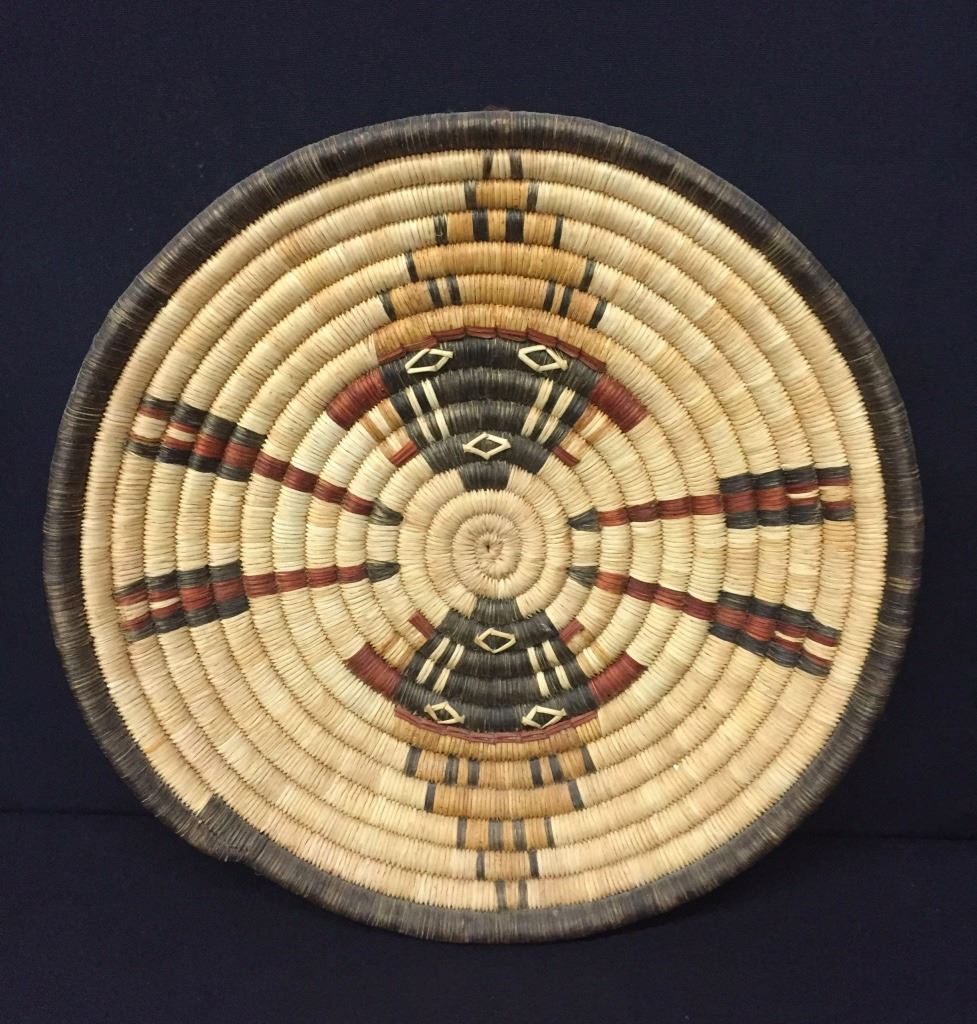 Hopi Coiled Basket – Twin Warriors