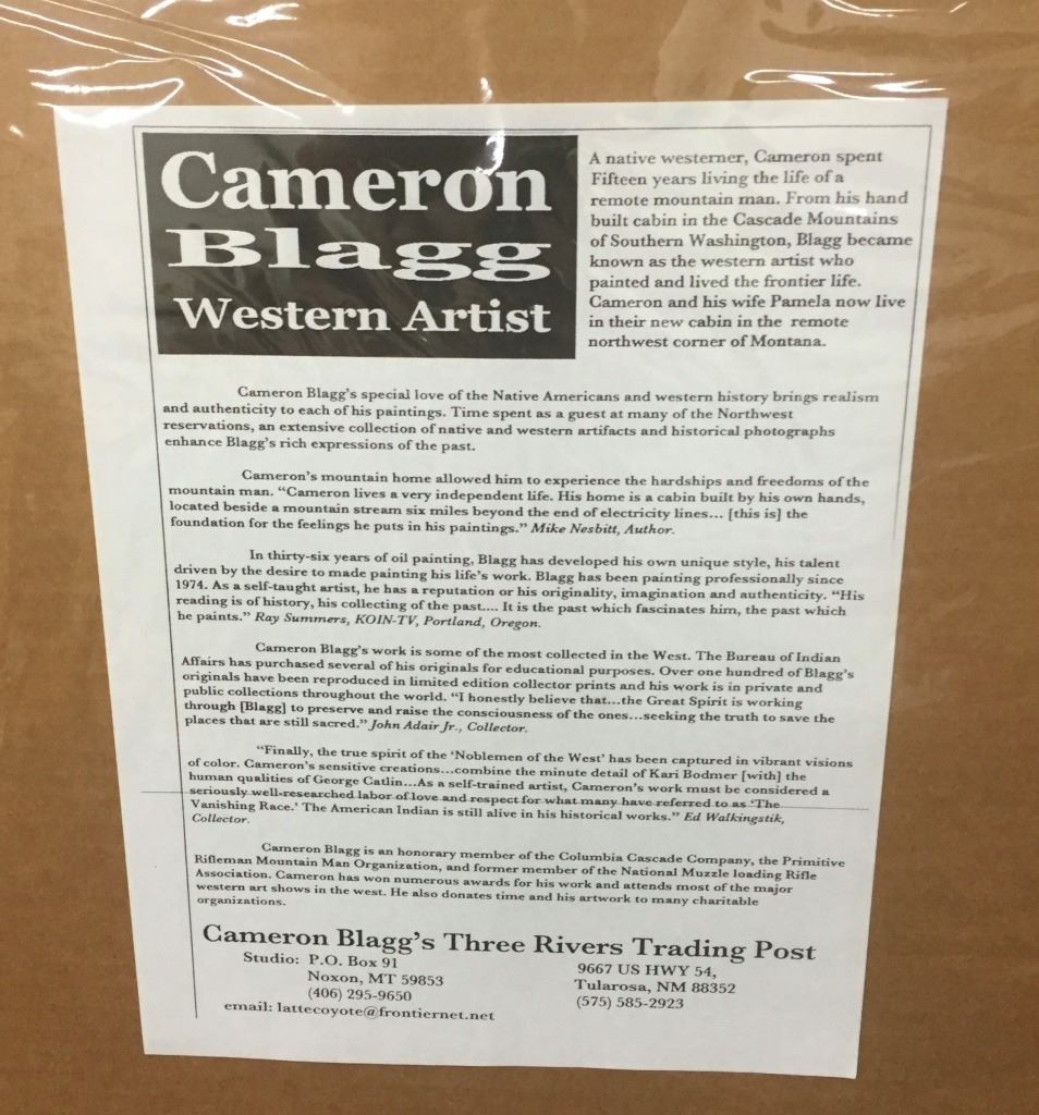 American Indian Print – Cameron Blagg