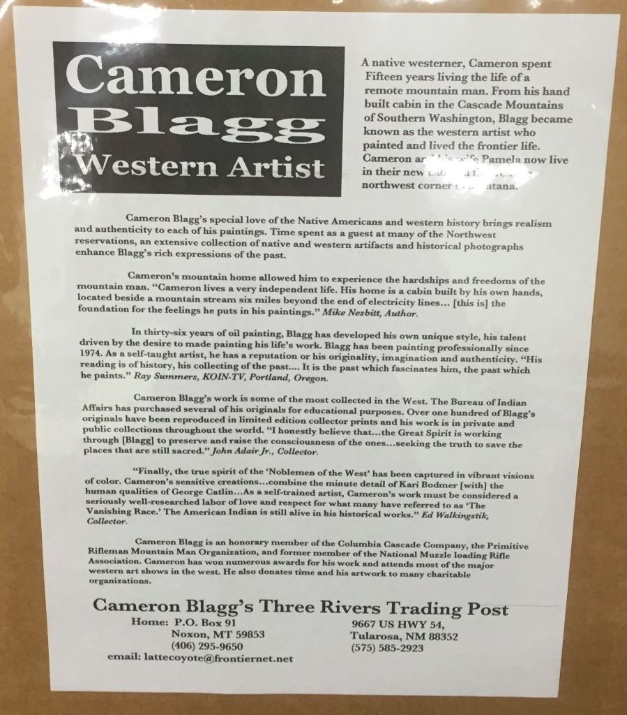 American Indian Print – Cameron Blagg