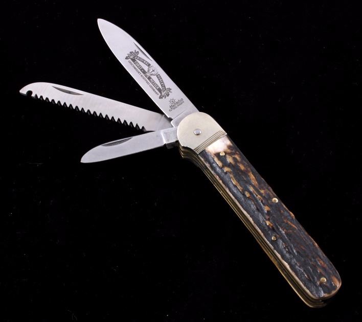 Hubertus Switchblade Knife Solingen Germany
