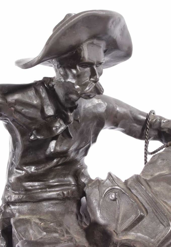 The Bronco Buster by Frederic Remington Bronze