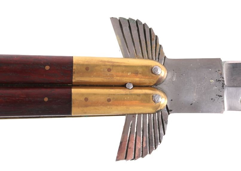 Large Thunderbird Butterfly Knife