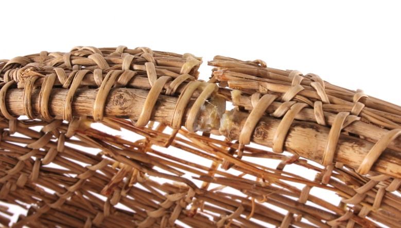 Northwest Coast Native American Fish Basket