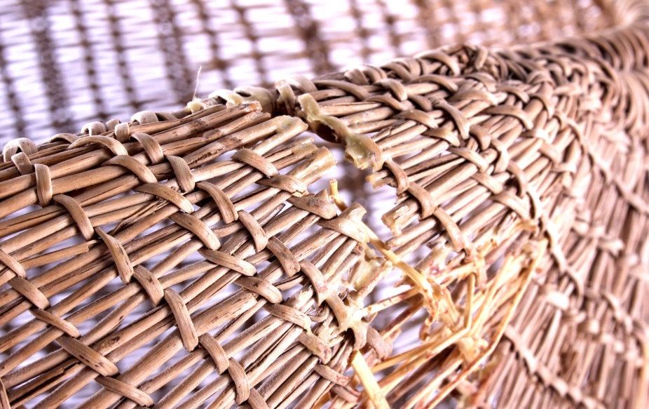 Northwest Coast Native American Fish Basket