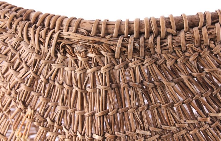 Northwest Coast Native American Fish Basket