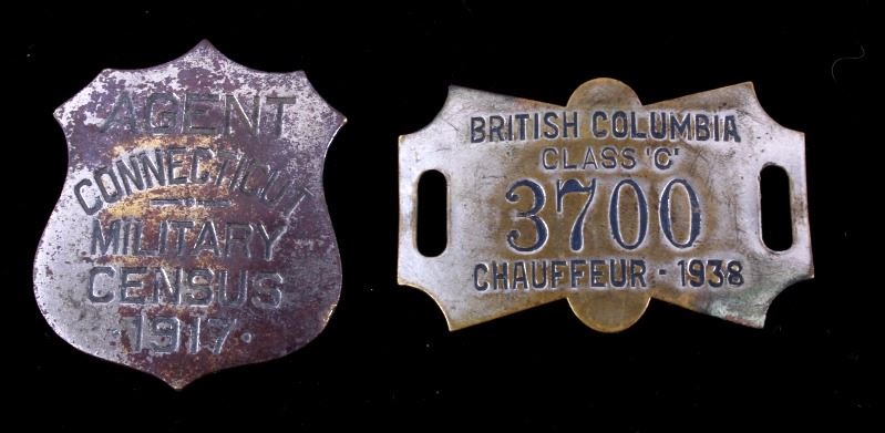 Antique Badge Collection