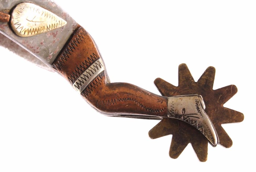 Antique Gal Leg Spurs