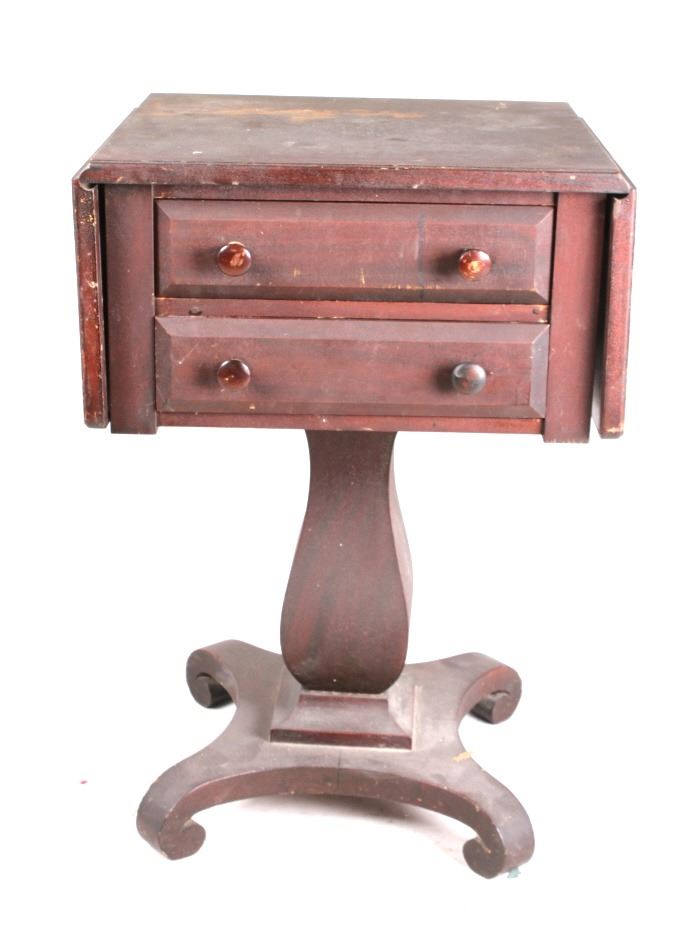 Antique Sewing Stand by Flint's Fine Furniture