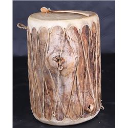Native American Plains Indian Rawhide Stretch Drum