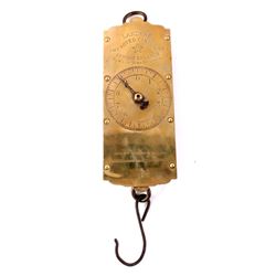 Antique Landers Improved Circular Spring Balance