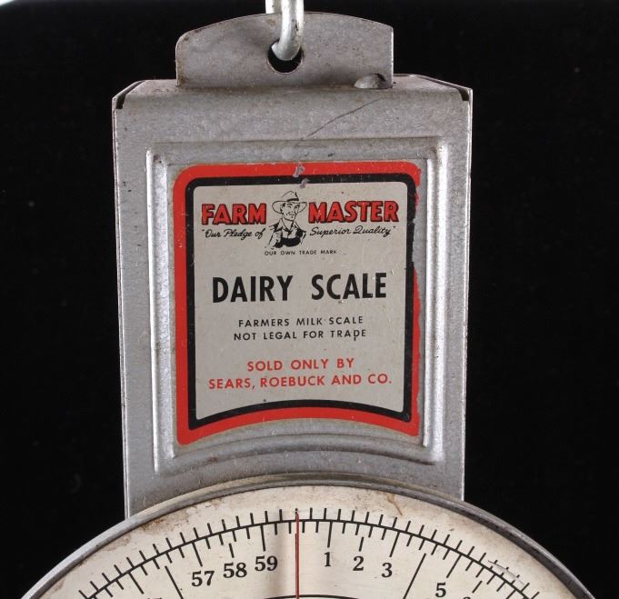 Farm Master Dairy Scale w/ Milk Pail