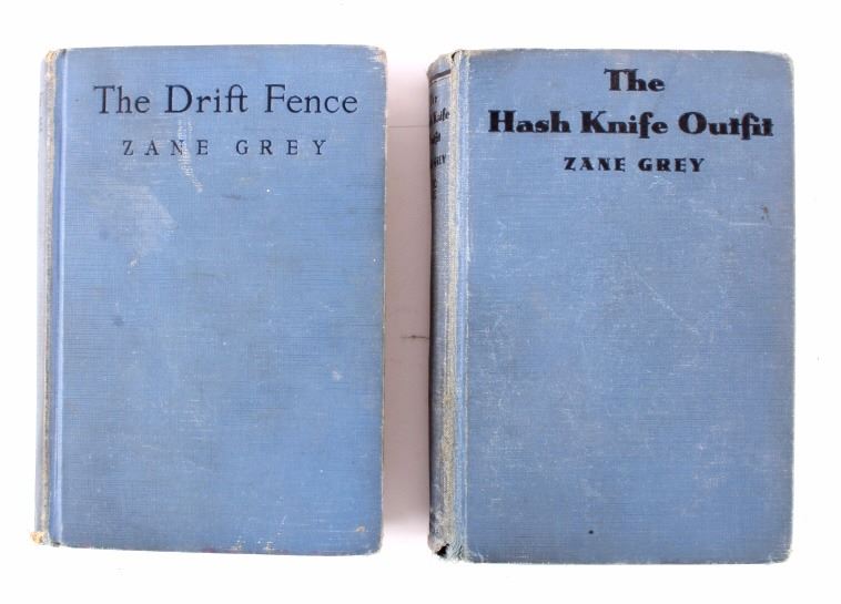 Zane Grey Hardback Book Collection