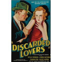 Discarded Lovers, 1932, Tower Productions (U.S.), on linen, condition C ...