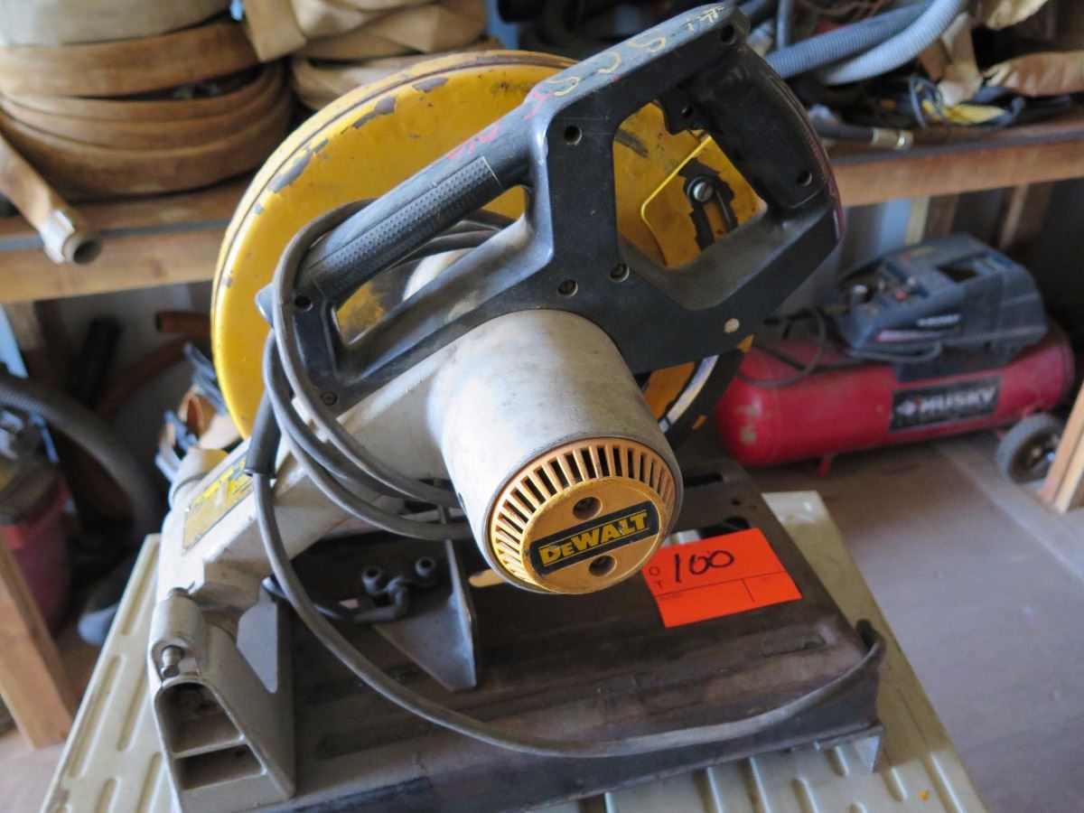 Dewalt DW874 Chop Saw Oahu Auctions dewalt-dw874-chop-saw-oahu-auctions