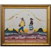 NAVAJO OIL PAINTING BY CHARLIE SINGER