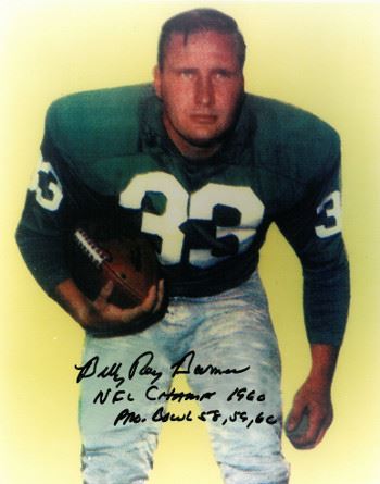 Billy Ray Barnes Signed Philadelphia Eagles 8X10 Photo W/ Dual NFL Champs 1960 & Pro Bowl 58, 59, 60