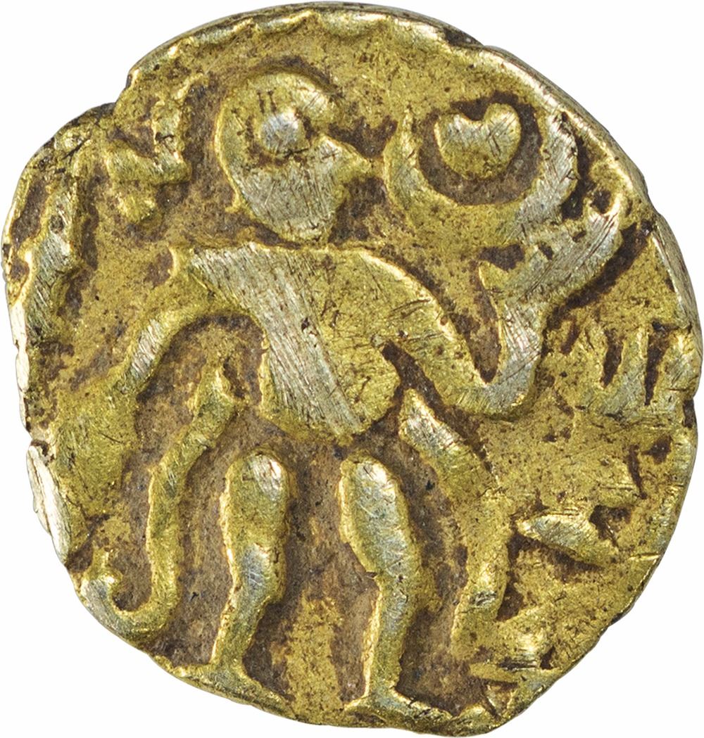 Gold Aka Coin of Srilanka of Raja Raja I of Chola Empire.