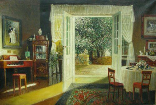 PAUL GEHRMANN- GERMAN (1861-1923) OIL ON CANVAS