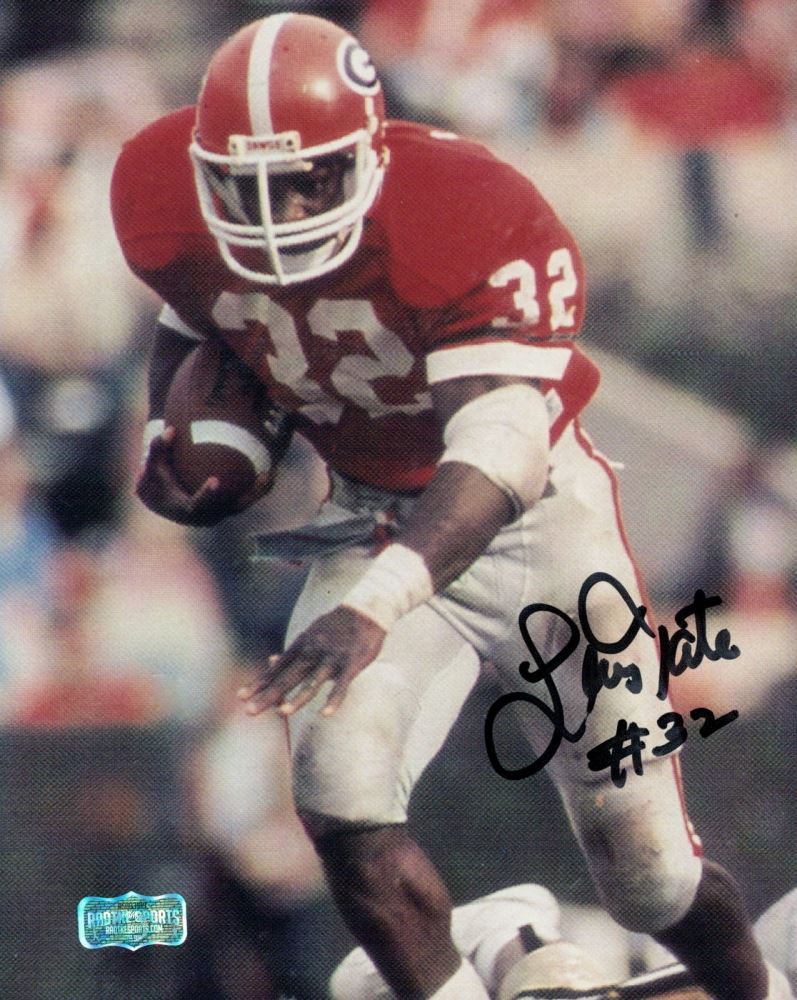 Lars Tate Signed Georgia 8x10 Photo (Radtke COA)