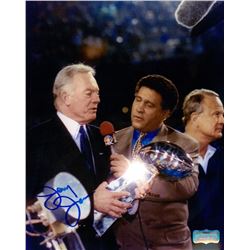 Jerry Jones Signed Cowboys Super Bowl Celebration 8x10 Photo (Radtke COA)