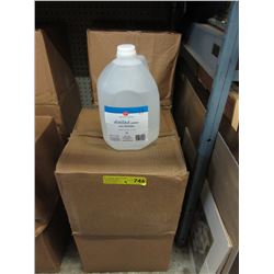 4 Cases of distilled water