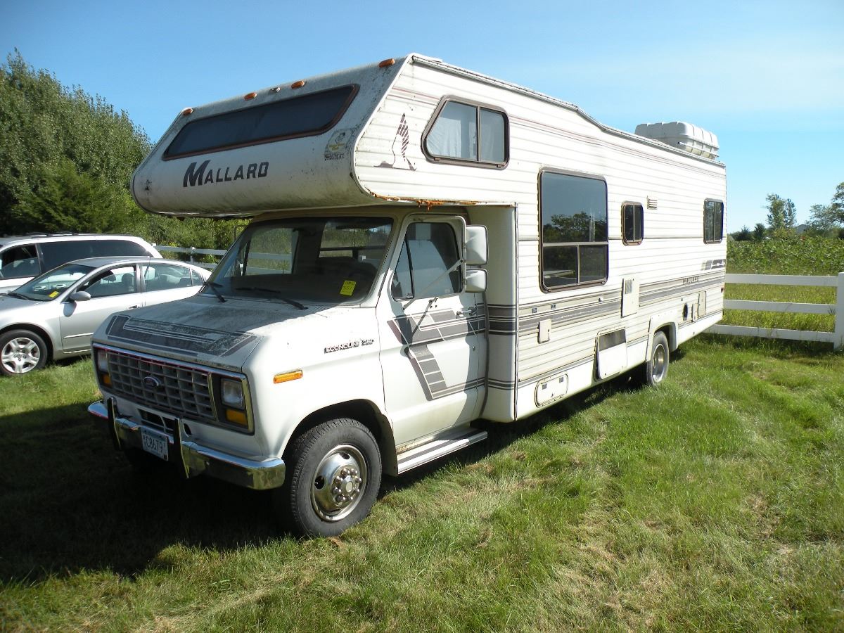 1989 Mallard M-270 camper -leaks, power steering issue SN ...