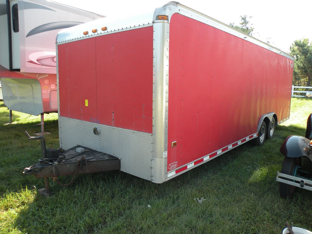 1996 Classic Trailers enclosed trailer SN#-10WPAEN2XTW024155