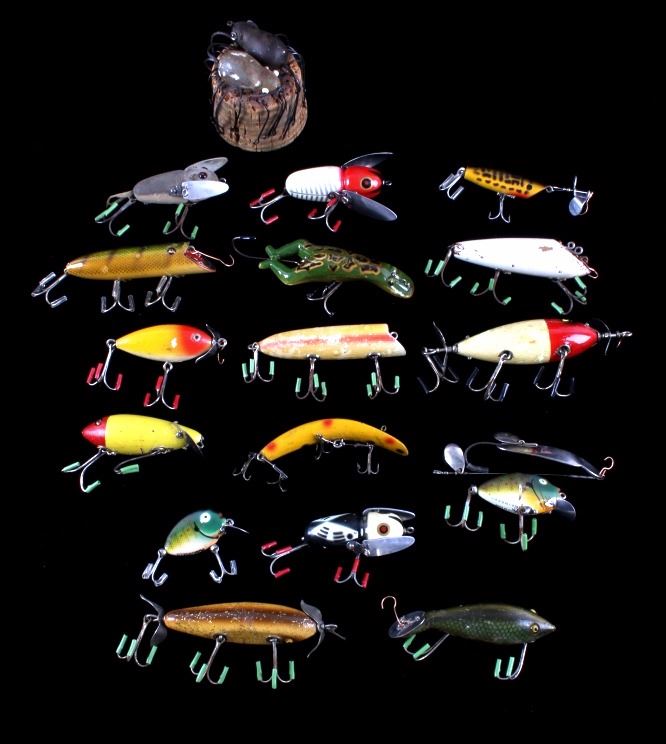 Antique Fishing Lure Collection