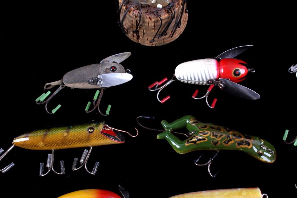 Antique Fishing Lure Collection