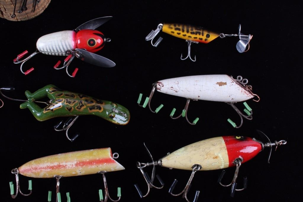 Antique Fishing Lure Collection