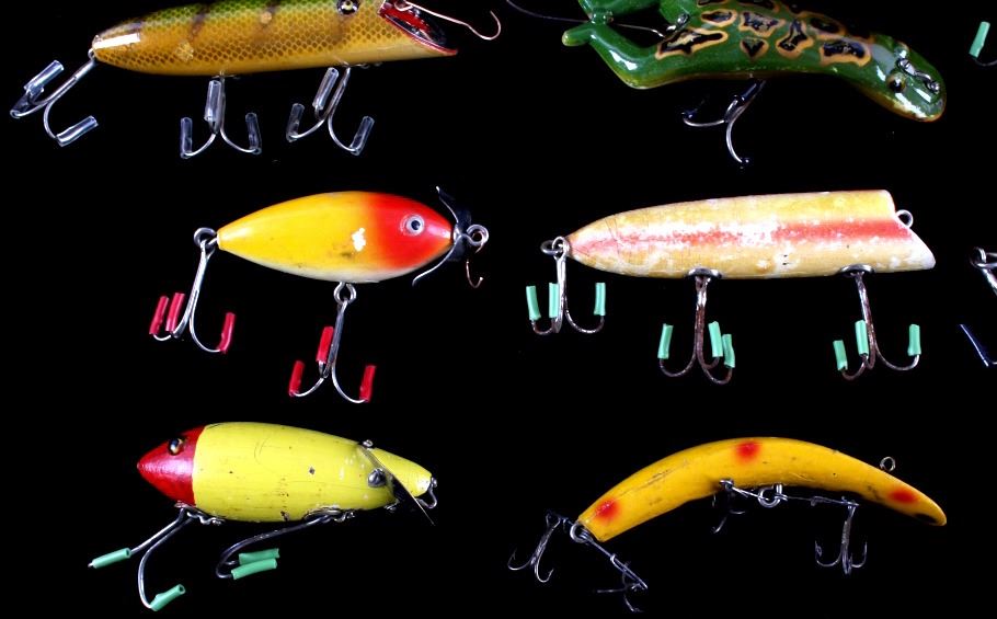 Antique Fishing Lure Collection