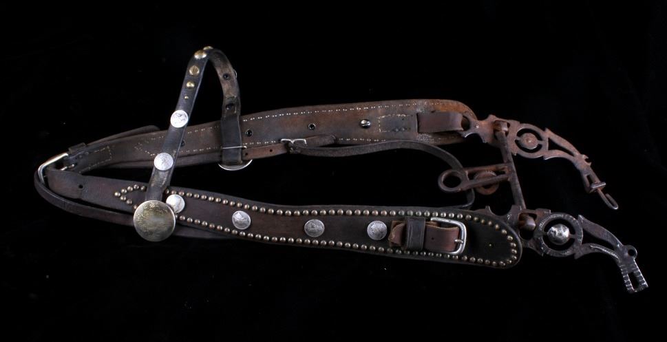 Antique California Spade Bit & Bridle