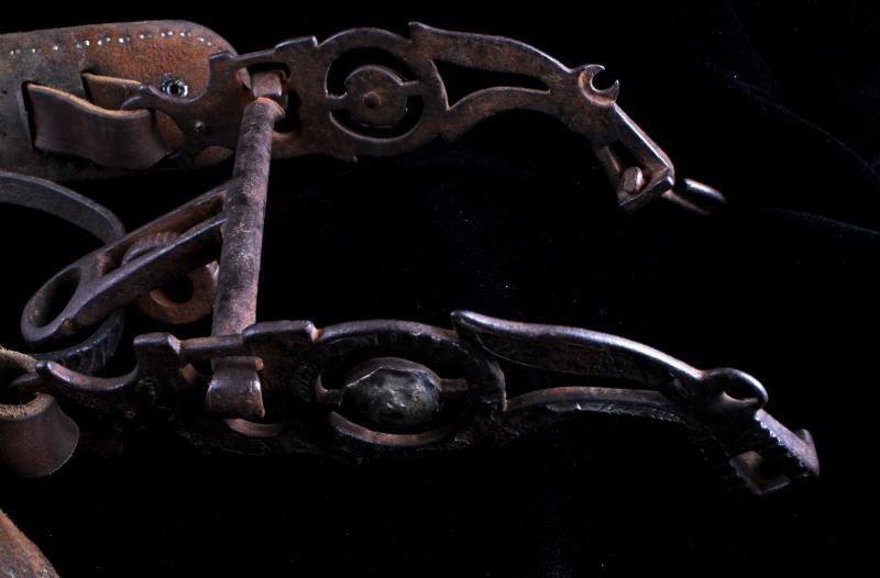 Antique California Spade Bit & Bridle