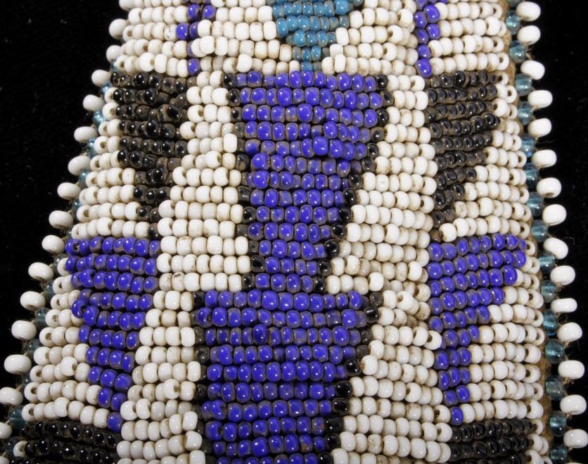 Lakota Sioux Beaded Tomahawk Drop 19th C.