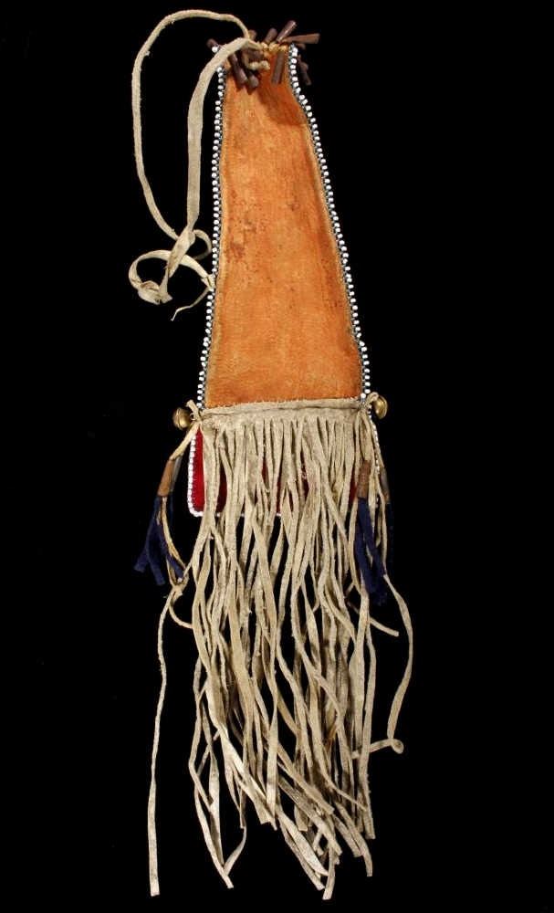 Lakota Sioux Beaded Tomahawk Drop 19th C.