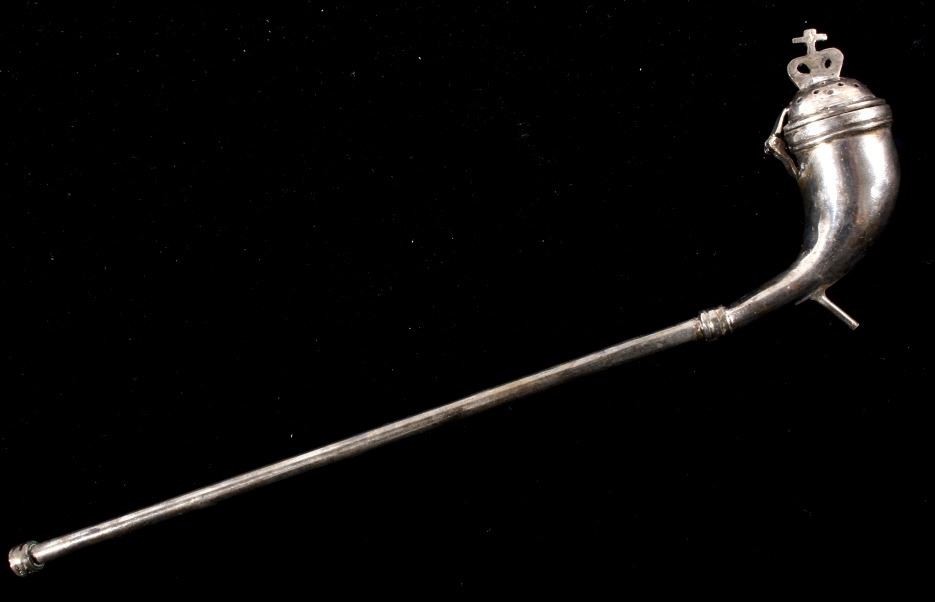 Hudson Bay Co. Lidded Pipe Dated Dated 1759