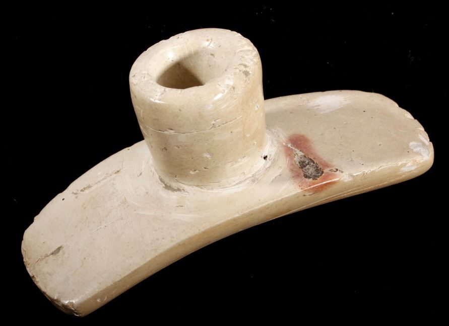 Moundville Hopewell Indian Platform Pipe 800-1600