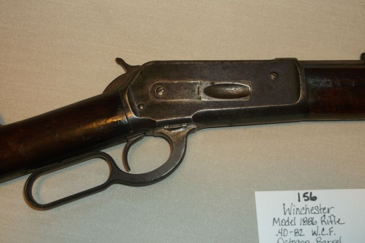 Winchester Model 1886 Rifle- .40-82 W.C.F.- Octagon Barrel- #6988 (1888)
