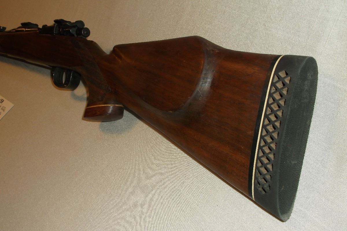 Custom Made Rifle- Mauser Action- .30-06- Inlaid Silver and Copper on ...