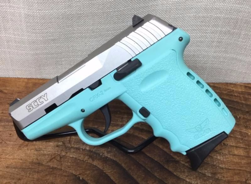 SCCY 9mm Tiffany Blue no safety