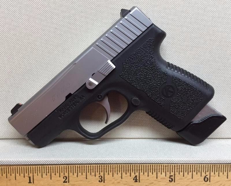 KAHR PM9 STAINLESS STEEL SLIDE AND POLY 9MM