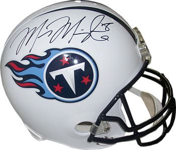 Marcus Mariota Signed Tennessee Titans Full Size Riddell Replica Helmet ...