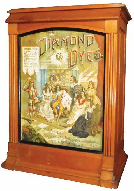 Diamond Dyes "Court Jester" Dye Cabinet
