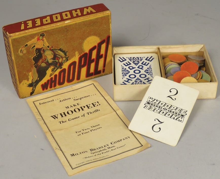 1929 Milton Bradley Whoopee Game of Thrills