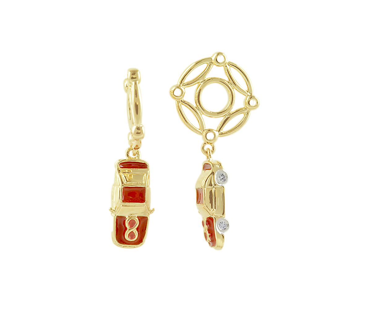 GL WHEEL / RACE CAR DANGLE (#279D)