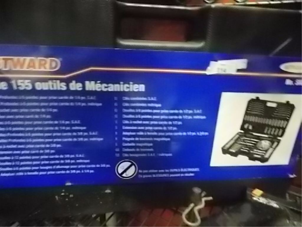 NEW WESTWARD 155PC MECHANICS TOOL SET